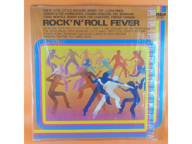 Various ‎– Rock`N`Roll Fever, LP, Italy