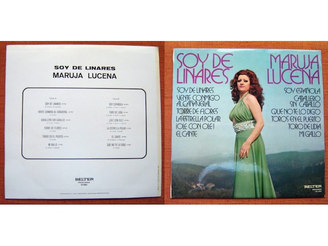 MARUJA LUCENA - Soy De Linares (LP) Made in Spain