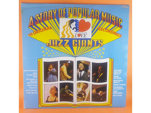 Various ‎– A Story Of Popular Music - Jazz Giants,LP