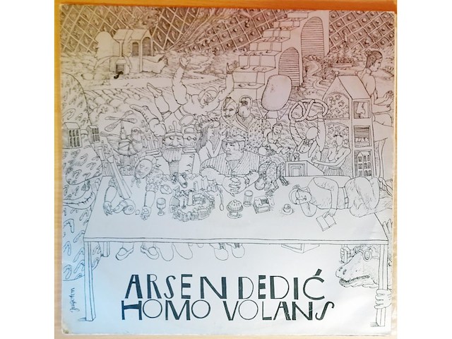 2LP ARSEN DEDIĆ - Homo Volans (1974) VG+, vrlo dobra