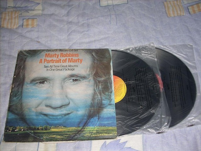 Marty Robbins - A Portrait Of Marty 2LP Suzy 1983.