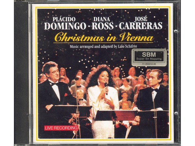 Plácido Domingo* · Diana Ross · José Carreras