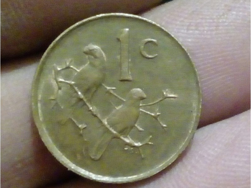 Juzna Afrika, 1 cent 1983