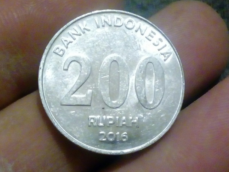 Indonezija, 200 rupia 2016