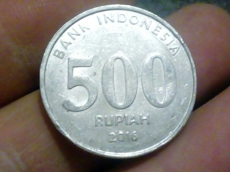 Indonezija, 500 rupia 2016