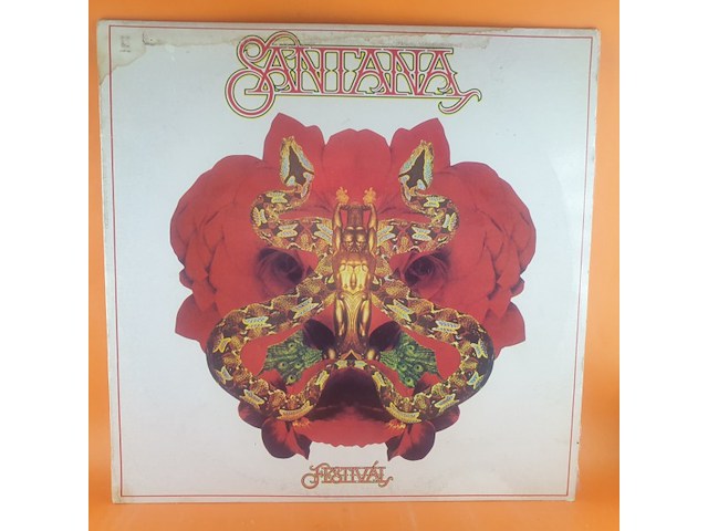 Santana ‎– Festivál, LP