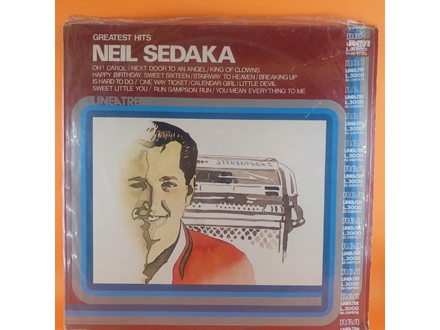 Neil Sedaka ‎– Greatest Hits, LP, Italy