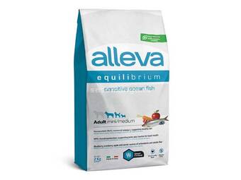 Alleva hrana za pse EQUILIBRIUM SENSITIVE Adult Mini/Medium - okeanska riba 2kg