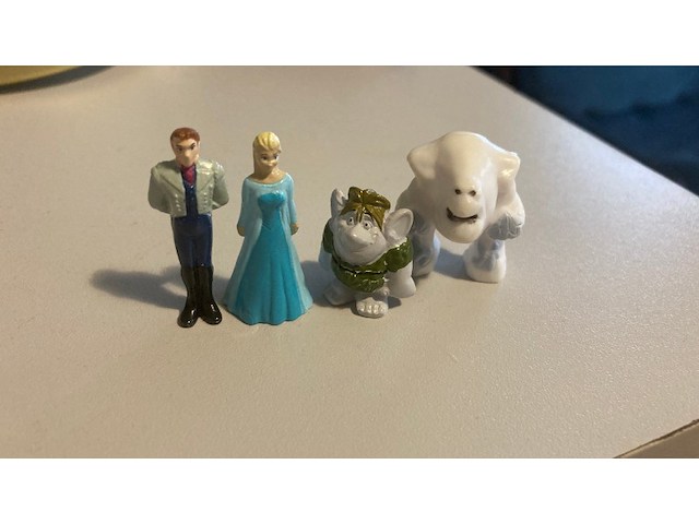 Frozen - 4 figurice iz kinder jaja