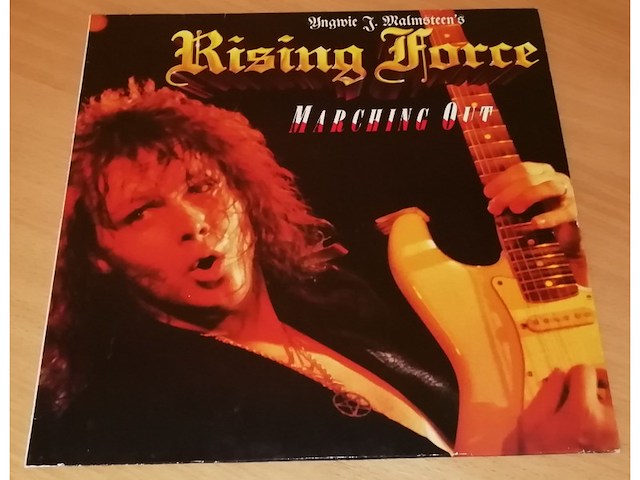 Yngwie J. Malmsteen`s Rising Force ‎– Marching Out (LP)