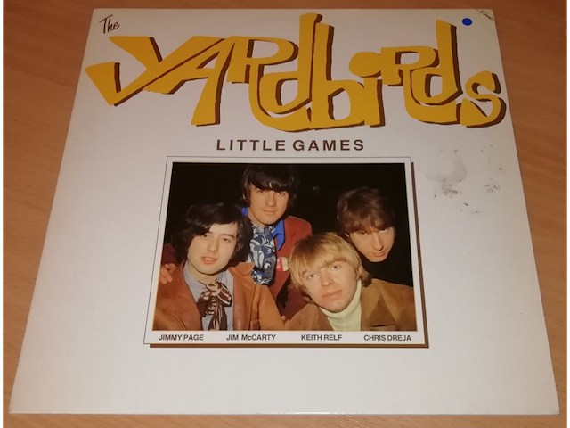 Yardbirds ‎– Little Games (LP), GERMANY PRESS