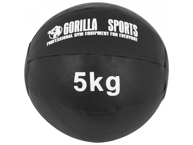 GORILLA SPORTS Medicinska lopta (5 kg)