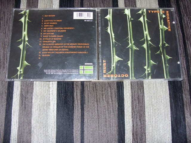 Type O Negative – October Rust CD Roadrunner EU 2005.