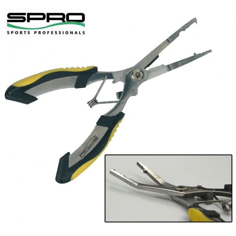 SPRO Bent Nose Super Cutter Pliers 16cm