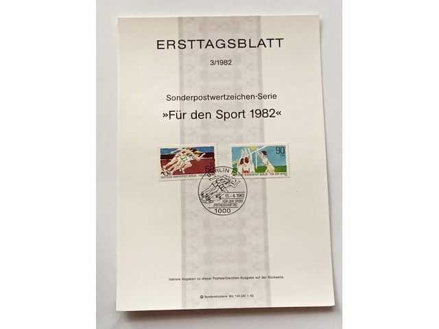 ETB Nemačka  - Maraton - Odbojka - Sport - 1982.g