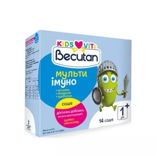 Becutan Kids Vits Kids Vits Multi Imuno 14 kesica