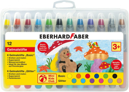 Voštane boje gel kreon 1/12 Eberhard Faber