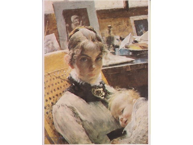 CARL LARSSON (1853-1919) / poznati švedski slikar *****