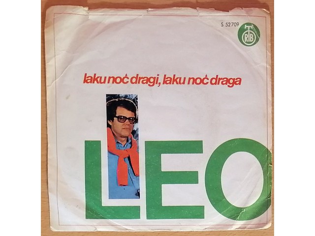 SP LEO MARTIN - Laku noć dragi... (1976) 1.pres, VG-/G+