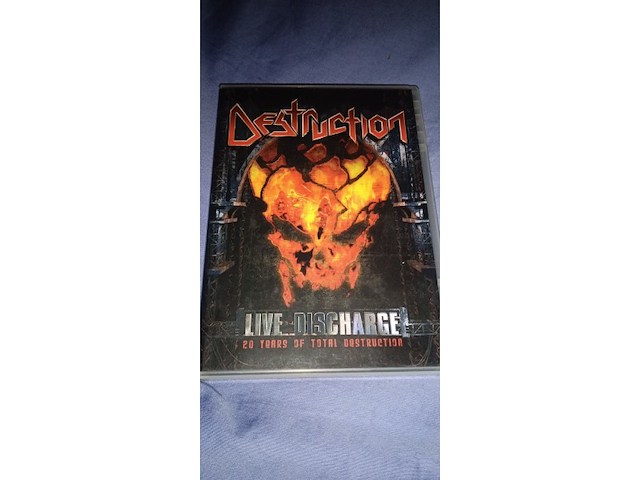 Destruction-Live Discharge DVD 2cd