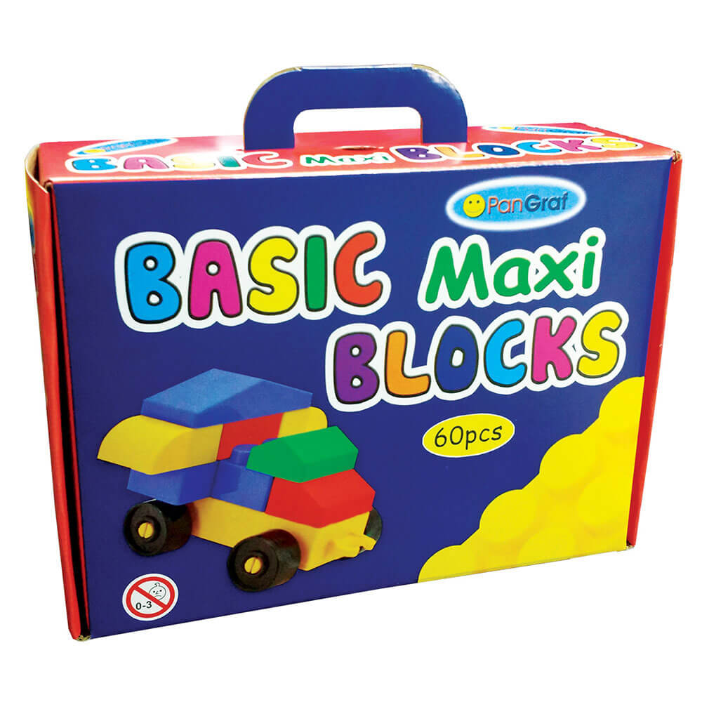 KOCKE BASIC MAXI BLOCKS U KARTONSKOJ KUTIJI 60/1