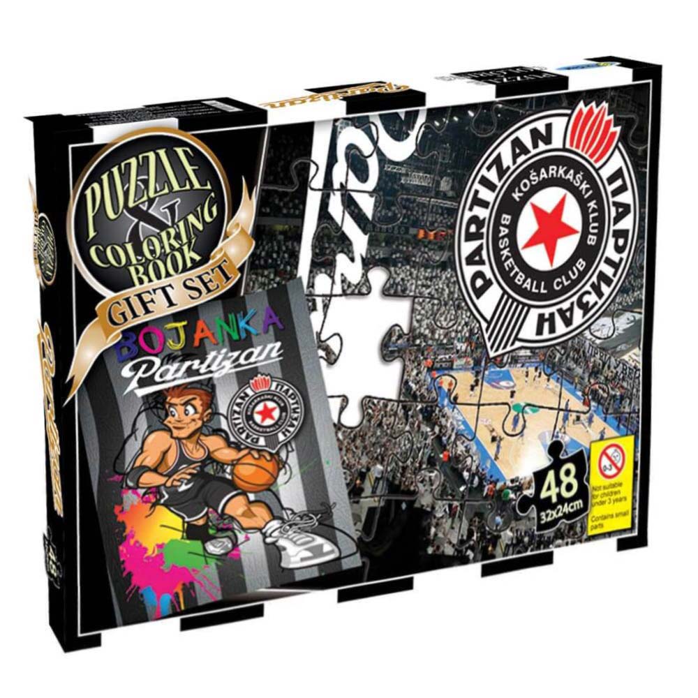 PUZZLE 48 + BOJANKA PARTIZAN A4