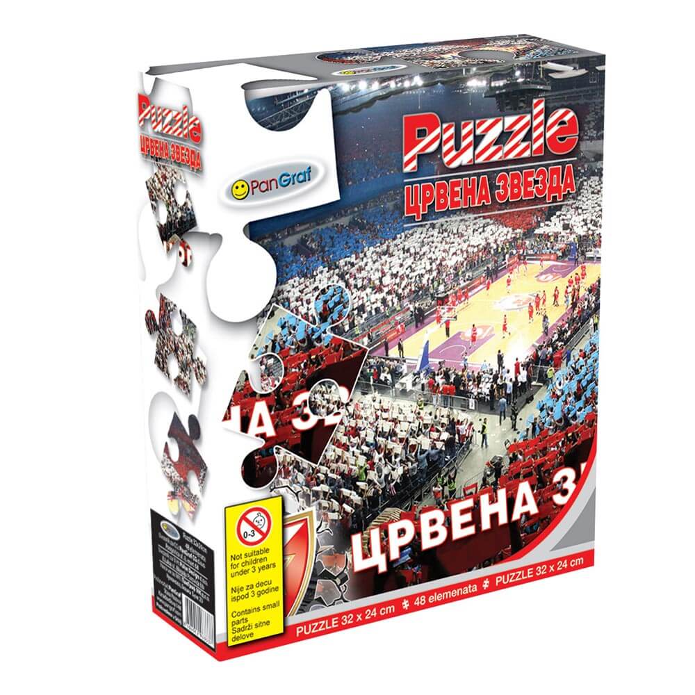 PUZZLE 48 CRVENA ZVEZDA