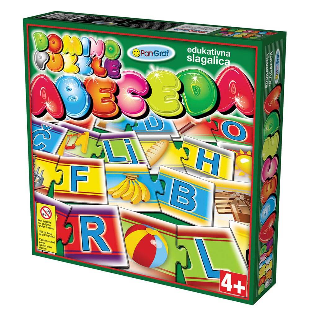 DOMINO PUZZLE ABECEDA