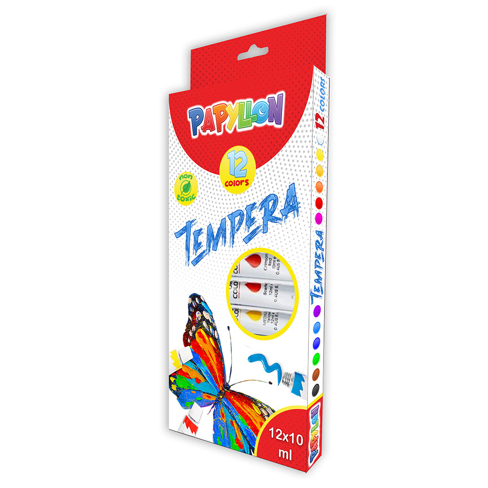 TEMPERA PAPYLLON 12 KOM