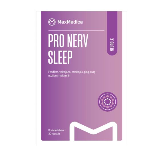 Maxmedica Pro Nerv Sleep, 30 kapsula