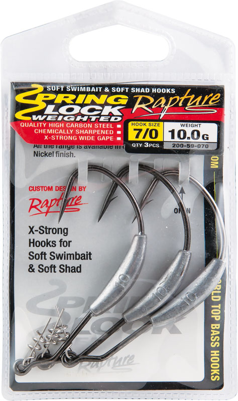 Rapture Swimbait Springloack 8gr 6/0