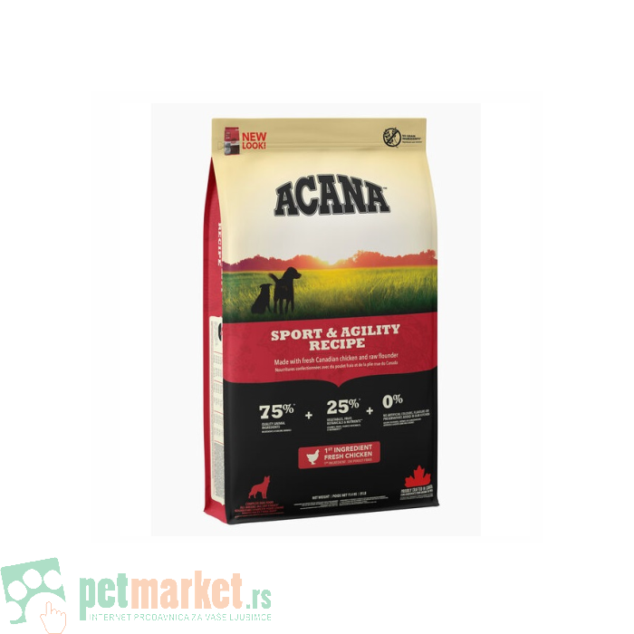 Acana: Visokoproteinska hrana za pse Sport&Agility, 17 kg