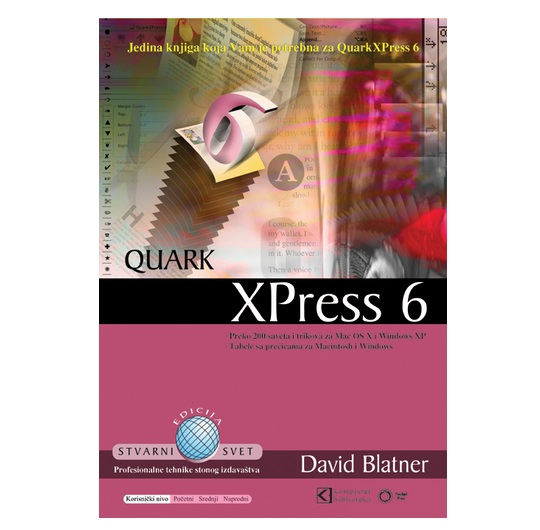 QuarkXPress 6, David Blatner