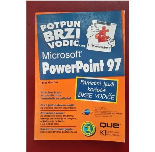 PowerPoint 97 — potpun brzi vodič, Nat Gertler