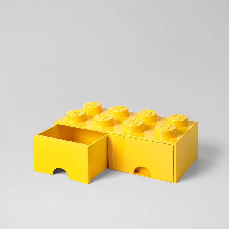 LEGO fioka (8): Žuta