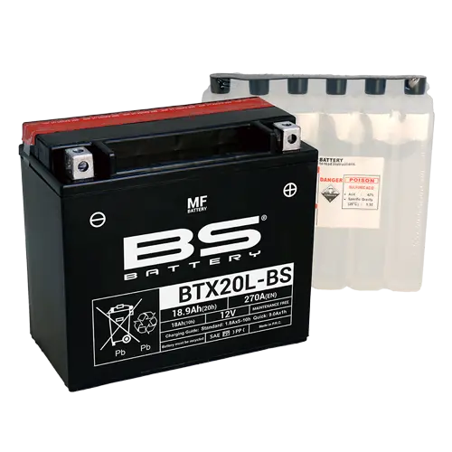 Akumulator BS 12V 18Ah gel BTX20L-BS desni plus (175x87x155) 270A