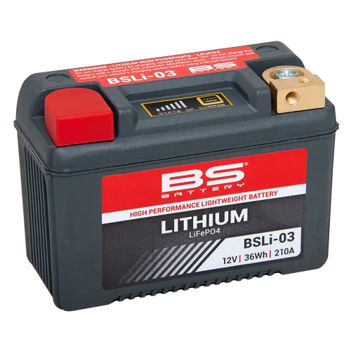 Akumulator za motor BS 12V 36Wh LITHIUM levi plus (134x65x92)