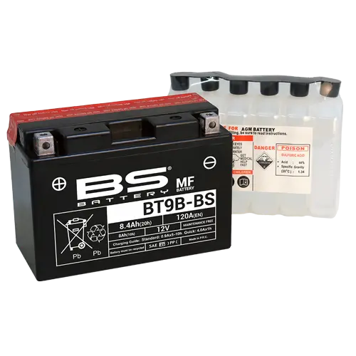Akumulator BS 12V 8Ah gel BT9B-BS levi plus (150x68x105) 120A