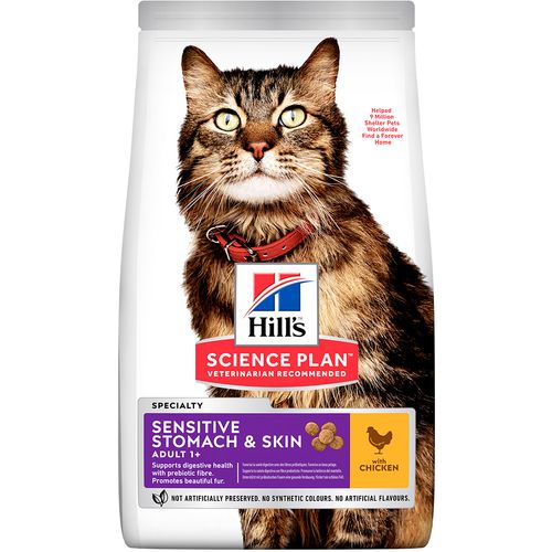 Hill's™ Science Plan™ Mačka Adult Sensitive Skin & Stomach, 300g