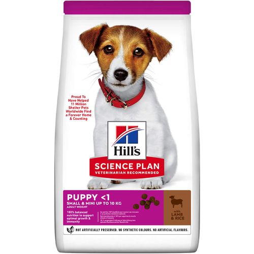 Hill's Science Plan Small & Mini Puppy Hrana s Jagnjetinom i Pirinčem, 1,5 kg