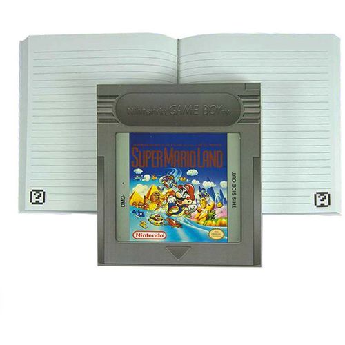 Nintendo Game Boy Cartridge Notebook