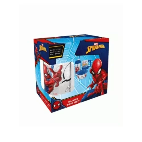 Stakleni trio set Spiderman za decake
Stakleni trio set Spiderman za decake