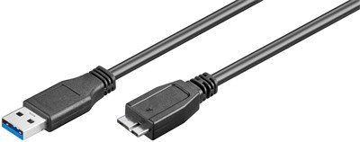 KABEL USB 3.0 A-MICRO B 1-met