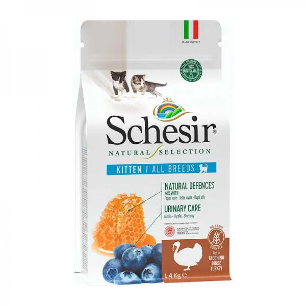 Schesir Natural Selection Kitten - ćuretina 1.4kg