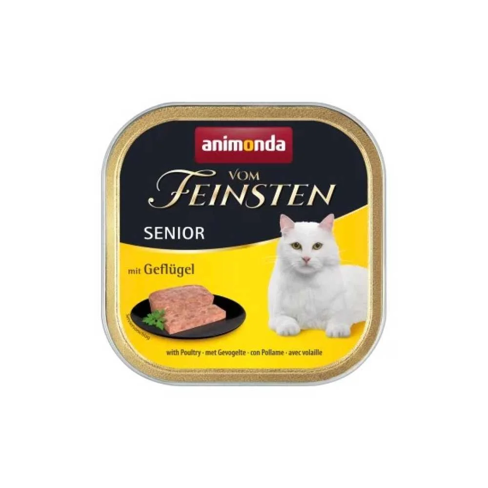 Animonda Vom Feinsten pašteta za mačke Senior živina 16x100gr