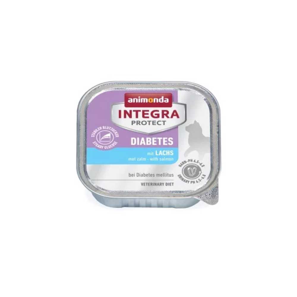 Animonda INTEGRA PROTECT DIABETES vlažna hrana za mačke - losos 16x100g