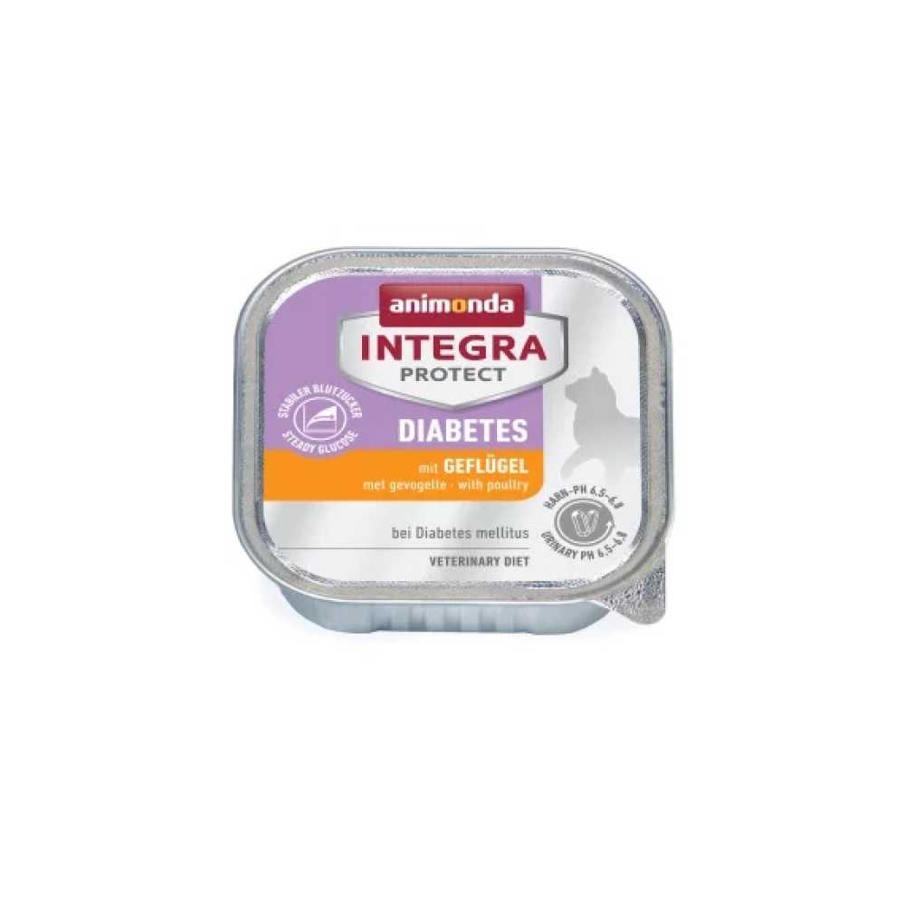 Animonda INTEGRA PROTECT DIABETES vlažna hrana za mačke - živina 16x100g