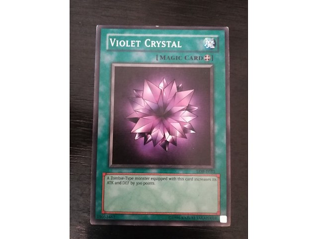 Yu-GI-OH!- Violet Crystal