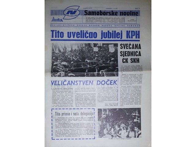 Samoborske Novine Br.19 1977