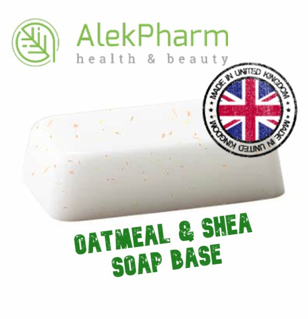 SAPUNSKA BAZA OVSENA KAŠA I ŠEA BUTER Oatmeal & Shea soap base